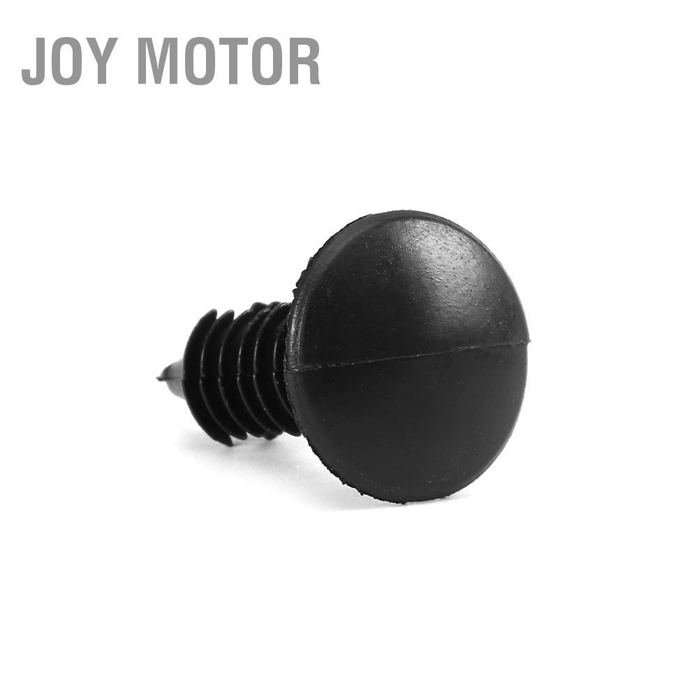 JOY Motor Universal 100x สีดำ Nylon Rivet Fastener ตัวยึดกันชนคลิป ...