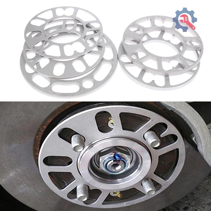 [GEX] 3/5/6/8/10 มม.อลูมิเนียมรถล้อ Spacer Adaptor Shims แผ่นรถอุปกรณ์เสริม [TH] | Shopee Thailand