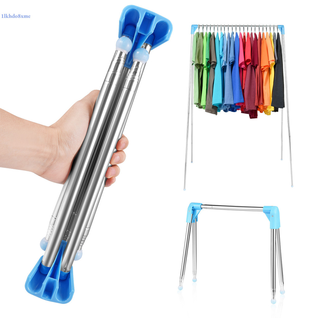 ถูกที่สุด Portable Travel Garment Rack, 13-28inch Retractable Clothes ...