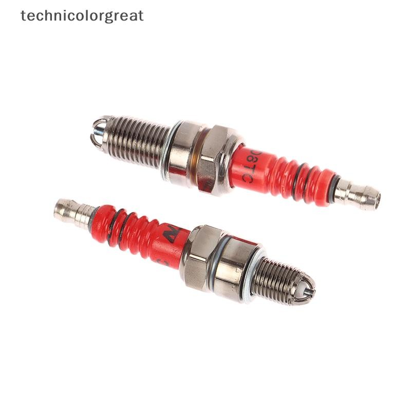 Tcgt Racing 3 อิเล็กโทรด Spark Plug A7TC D8TC เหมาะสําหรับ GY6 50CC ...
