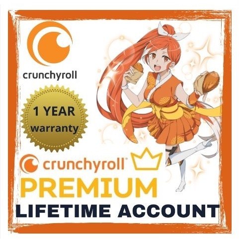 Crunchyroll Premium Account Lifetime iOS MacBook Android (Mega Fan ...