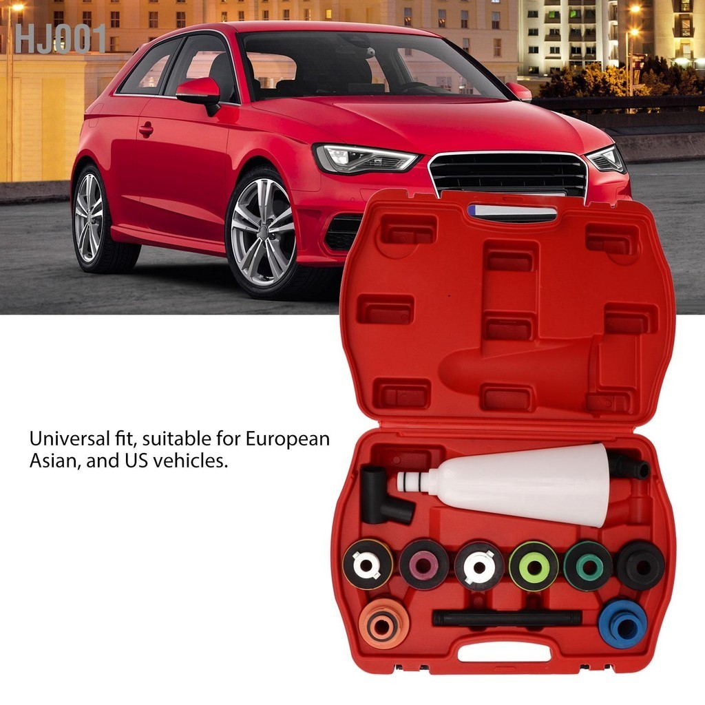 HJ001 ชุดเติมกรวยเติมน้ำมันอะแดปเตอร์รหัสสีท่อต่อขยายออฟเซ็ต ...