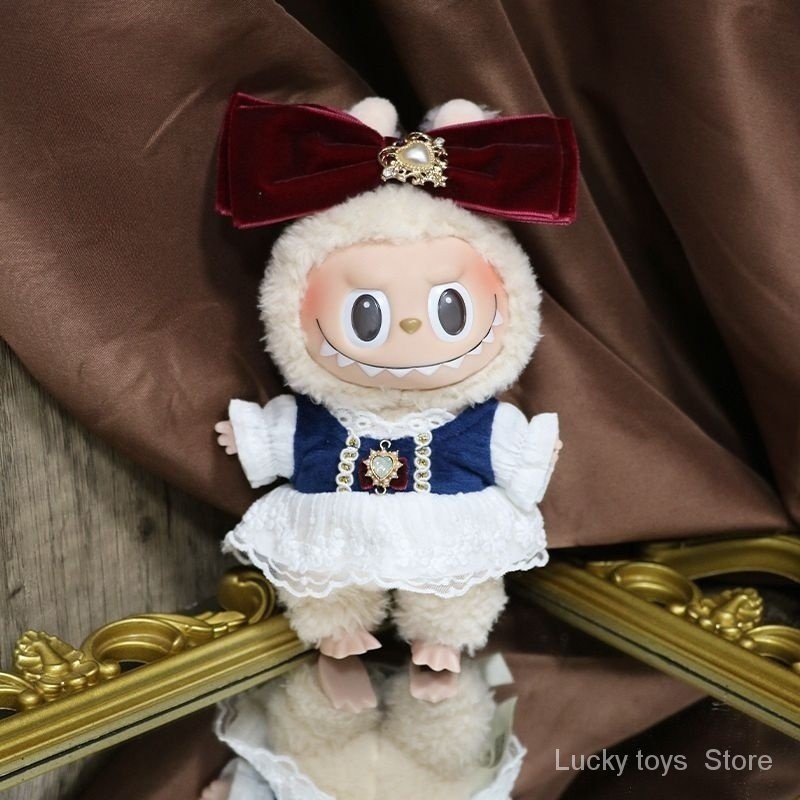 popmart LABUBU clothes Bai Xue Ji Labubu Labubu Blind Box เสื้อผ้าไวนิล ...