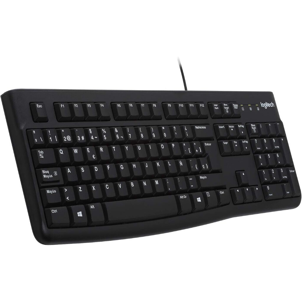 คีย์บอร์ด Logitech K120 USB Wired Standard Keyboard | Shopee Thailand