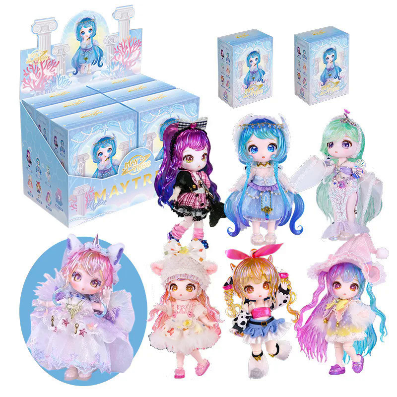 Ob11 กล่องสุ่ม ตุ๊กตาฟิกเกอร์ Mystery Box Constellations MAYTREE Series 1/12 Bjd Kawaii Designer ...