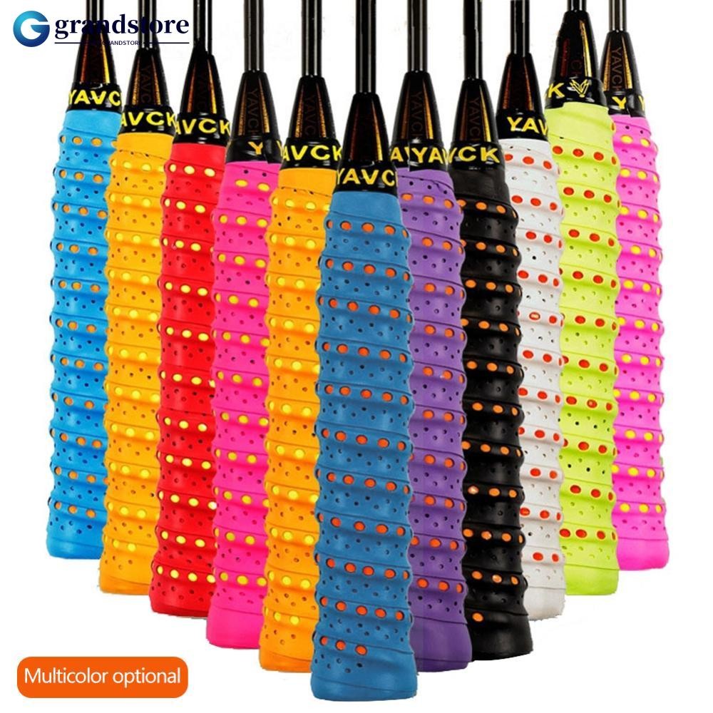 GRS Anti-slip Sweatband Breathable แบดมินตัน Grip เทนนิส Overgrip กีฬา ...