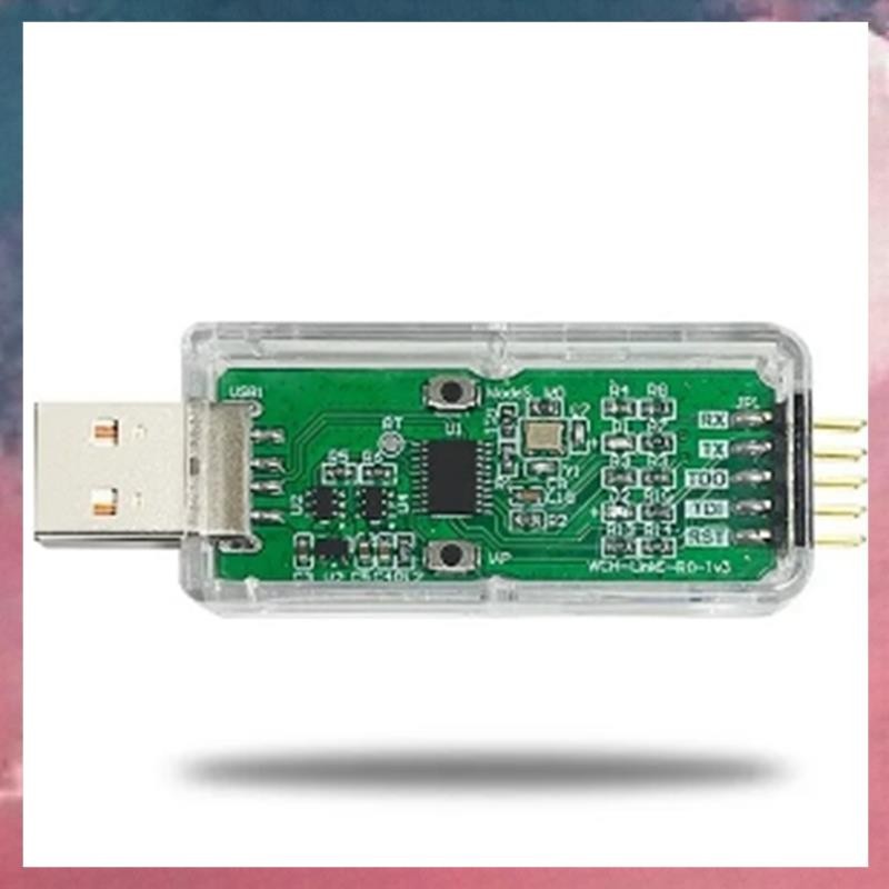 Wch LinkE ดาวน์โหลดออนไลน์ Debugger รองรับชิปแขน WCH RISC-V 1 พอร์ตอนุกรมไปยัง USB | Shopee Thailand