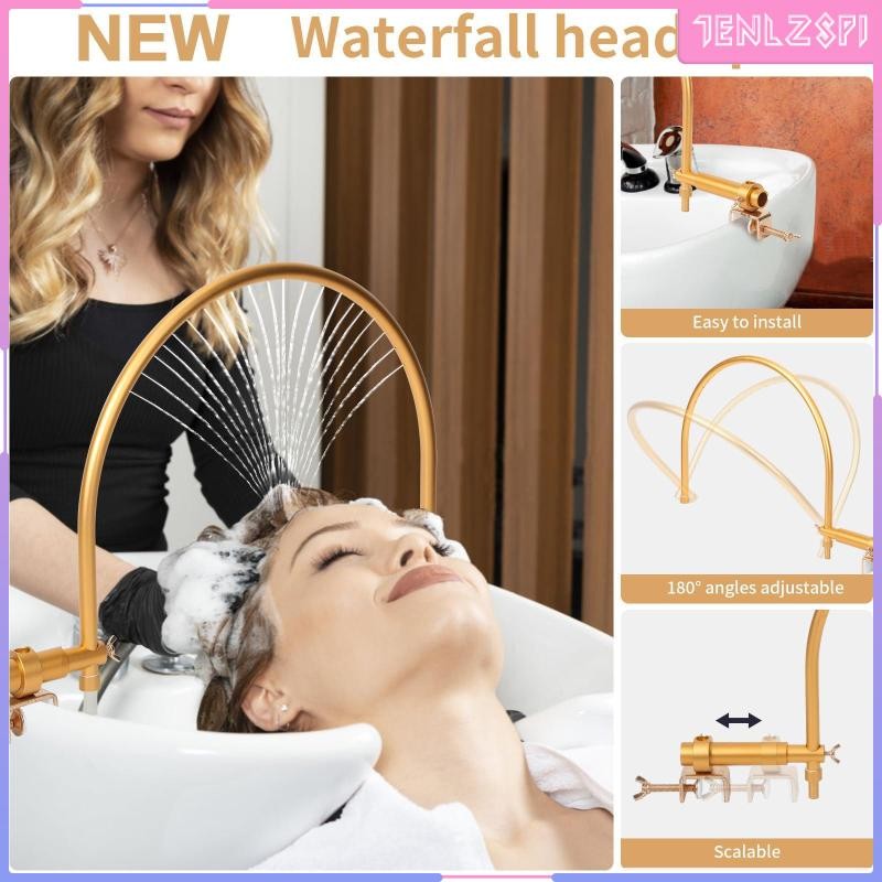 [Acituna] ร้านทําผม Water Circulation Frame Head Shower for Salon Bed ...