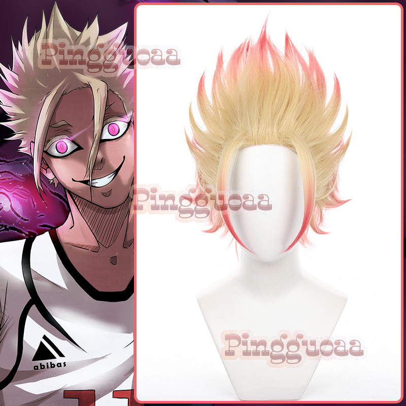 Anime Blue Lock Shidou Ryusei Cosplay Wig 30cm Dyed Short Hair Heat ...