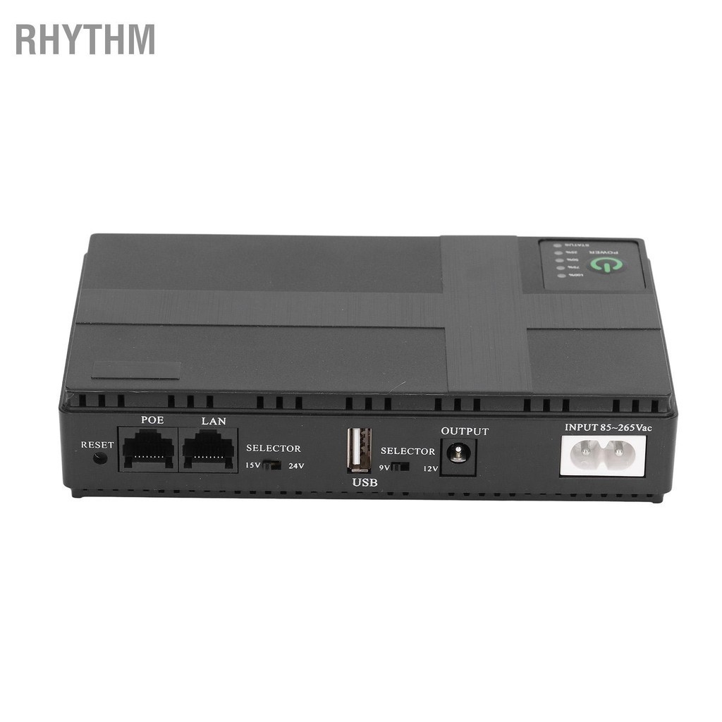 Rhythm 8800mAh Uninterruptible Power Supply UPS แบตเตอรี่สำรองเอาต์พุต ...