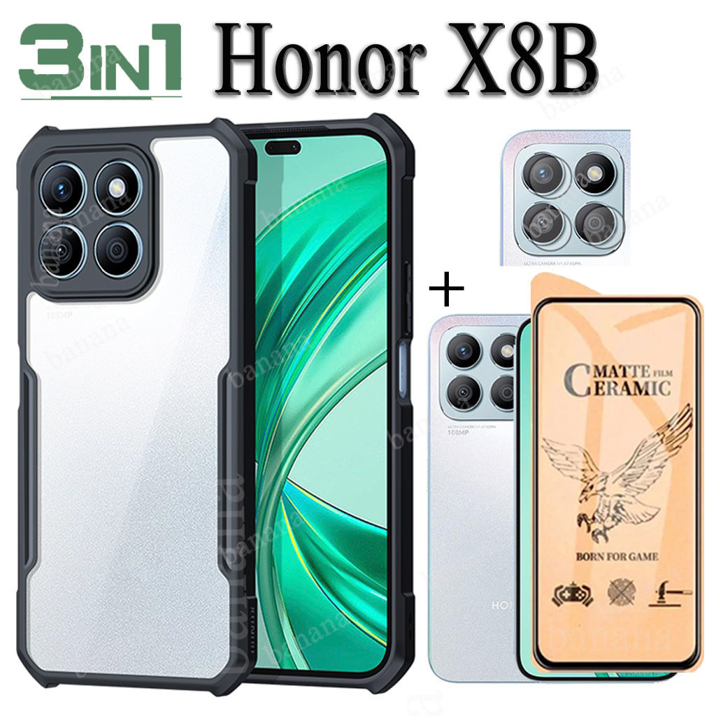 เคสโทรศัพท์มือถือเซรามิค ผิวด้าน ป้องกันเลนส์กล้อง กันกระแทก 3 in 1 ...