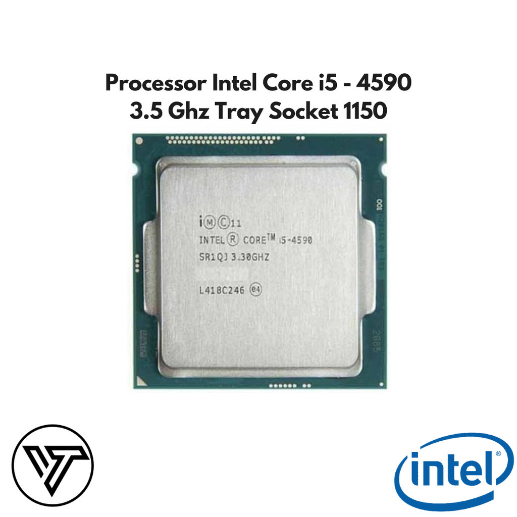 หน่วยประมวลผล intel core i5 4590 i5 4590 3.30Ghz 1150 | Shopee Thailand