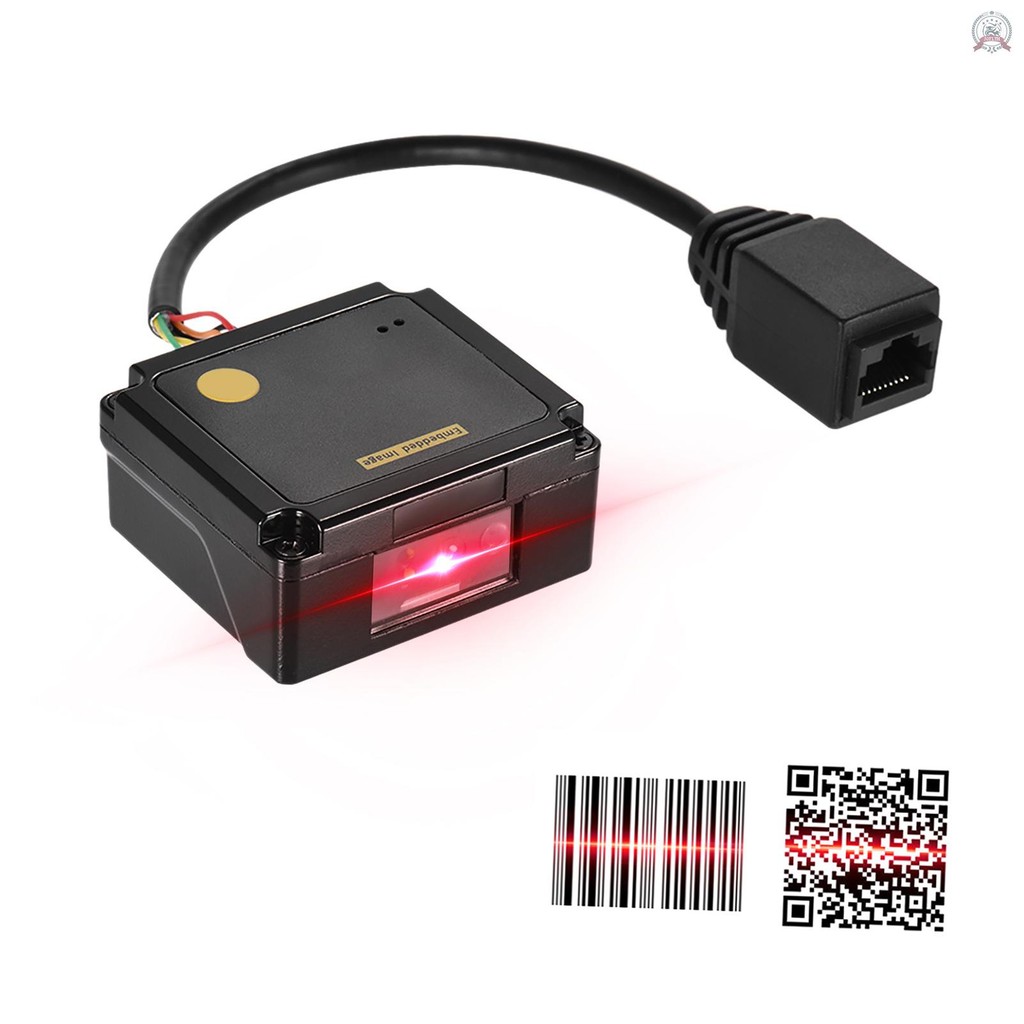 ฝัง 1D 2D Barcode Scanner Reader โมดูล CCD บาร์รหัสเครื่องสแกนเนอร์ ...