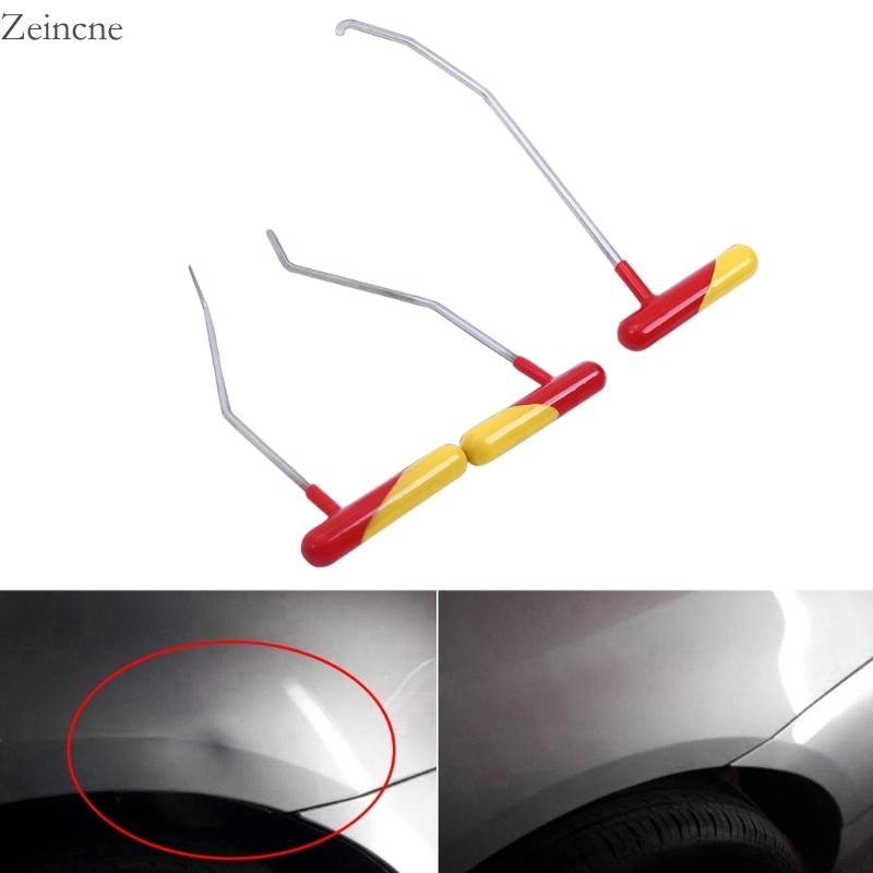 Zein Car Dent Repair Rods Dent Remover Hook เครื่องมือซ่อมสแตนเลส ...