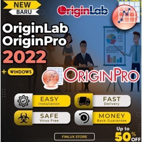 NEW OriginLab OriginPro 2022 v9.9.0.225 Lifetime For Windows | Shopee Thailand