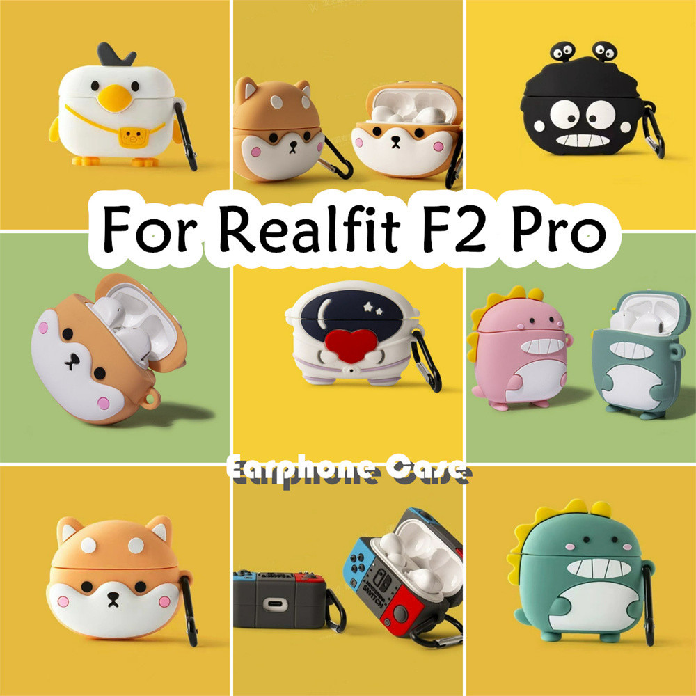 พร้อมส่ง!นําไปใช้กับ Realfit F2 Pro เคส Case เคสหูฟัง การ์ตูนนวัตกรรม ...