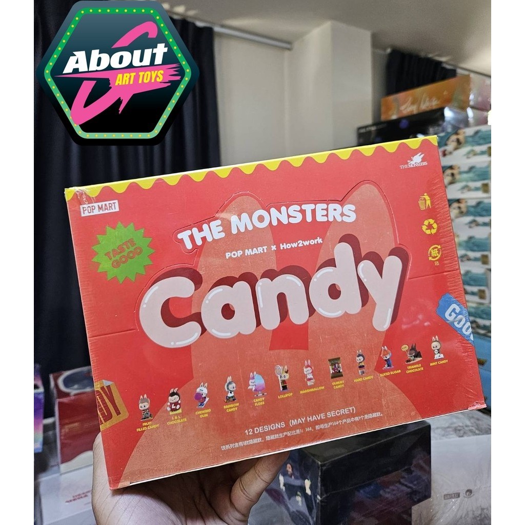 พร้อมส่ง Labubu The Monsters Candy Series ของแท้ By PopMart | Shopee Thailand