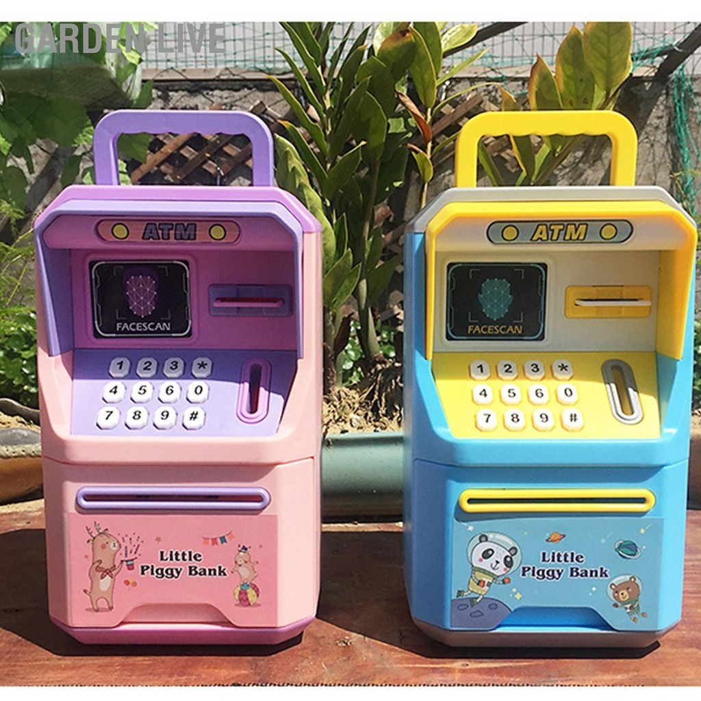 GARDEN LIVE MINI Bank ATM เครื่องจำลอง Face Recognition Machine Money ...