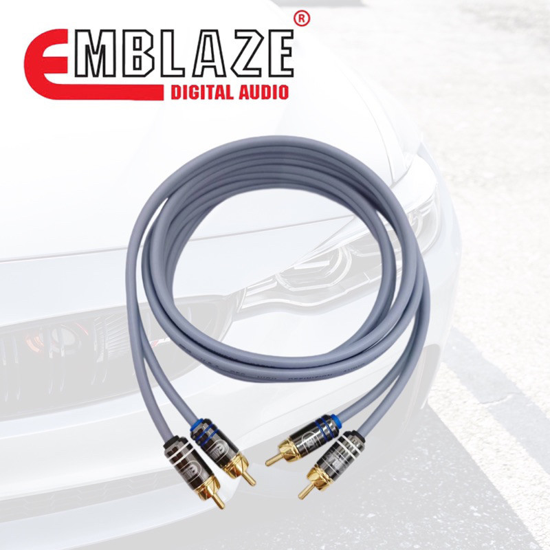 สายสัญญาณ ชุดสายสัญญาณRCA EMBLAZE ขนาด 2 เมตร จำนวน 3 เส้น สายสัญญาณ ...