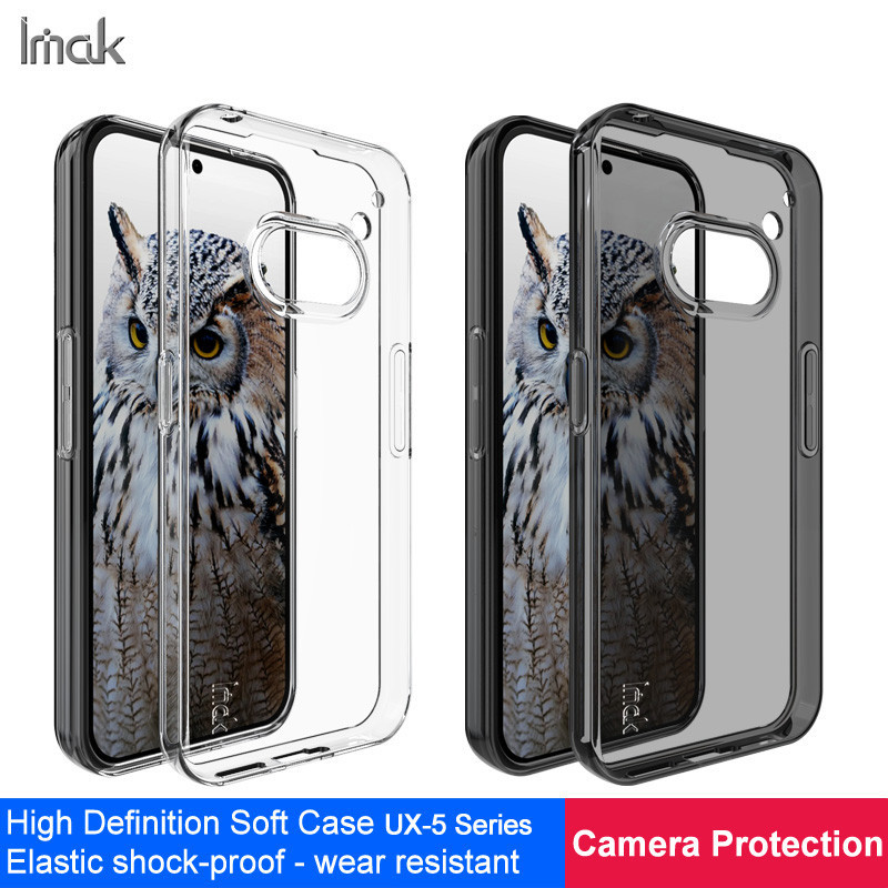 Original Imak Casing Nothing Phone 2A Plus 5G Transparent Soft TPU Back ...