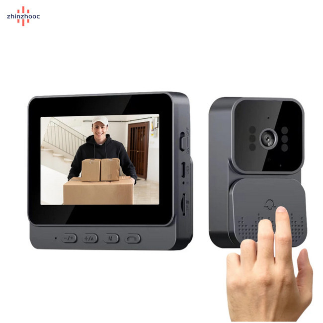 Vip M10 ออดประตูอัจฉริยะ WiFi 2 ทาง พร้อมหน้าจอ 4.3 นิ้ว 2.4G ไร้สาย HD ...