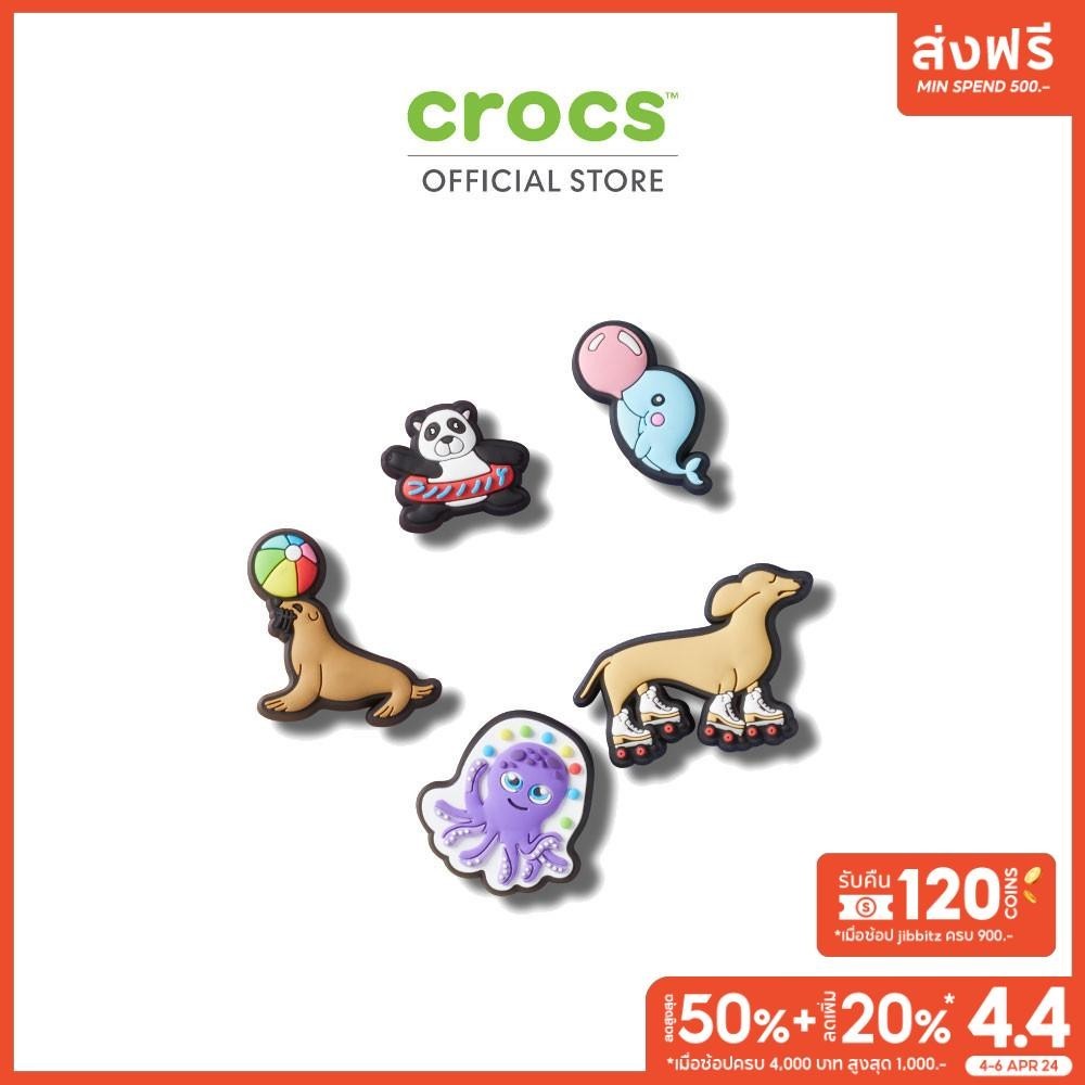 CROCS ตัวติดรองเท้า JIBBITZ FUN ANIMAL FRIEND SET 5 PCS | Shopee Thailand