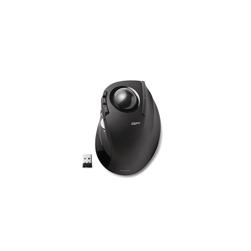 [Direct from Japan]ELECOM Trackball Mouse Index Finger 8-Button Tilt ...