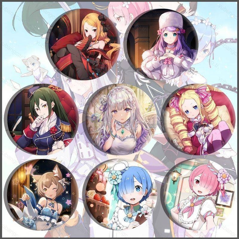 Good Re Life a Different World เข็มกลัด ลายการ์ตูนอนิเมะ Zero Remu Ramu ...