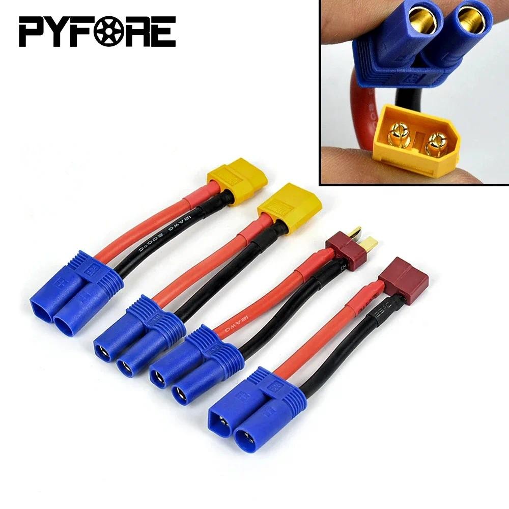 Rc Car EC5 Connector Model Cars Charger Adapter Cable Battery Conversion Head EC5 Female Male To ...