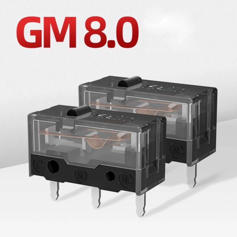 4pcs Original Kailh Micro Switch 80M GM 8.0 เมาส์ Micro Switch ปุ่ม ...