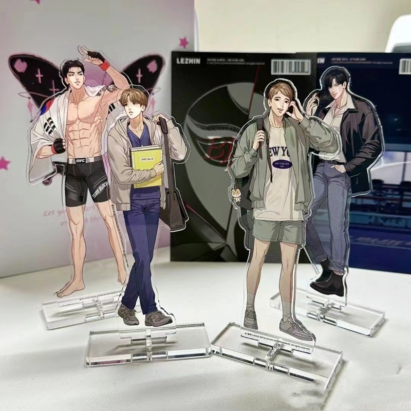 Jinx ของขวัญของเล่นตัวเลขอะคริลิคขาตั้งอะนิเมะ BL เกาหลีรุ่น Action ...