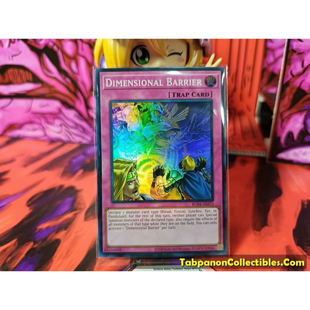 RC04-AE073 "Dimensional Barrier" | Shopee Thailand