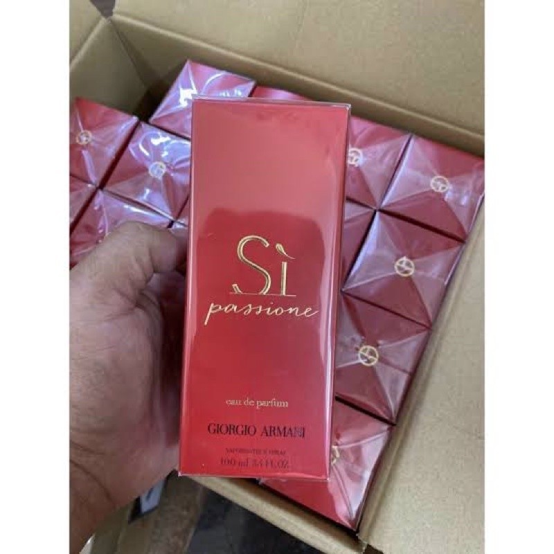 ของแท้ 💯%น้ำหอม Giorgio Armani SI Passione EDP 100 ml. *กล่องซีล* | Shopee Thailand