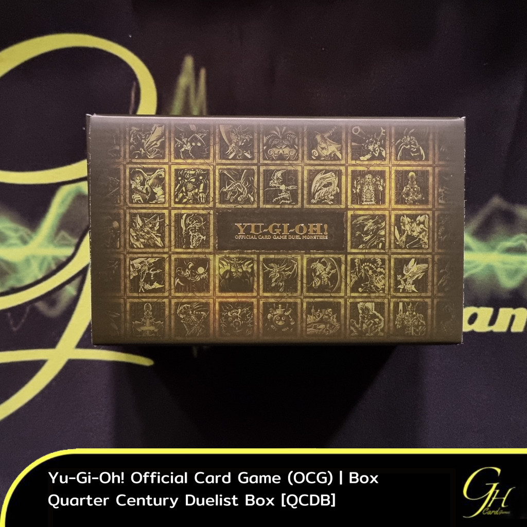 Yuigoh [QCDB-ESB01] Quarter Century Duelist Box Empty Storage Box ...