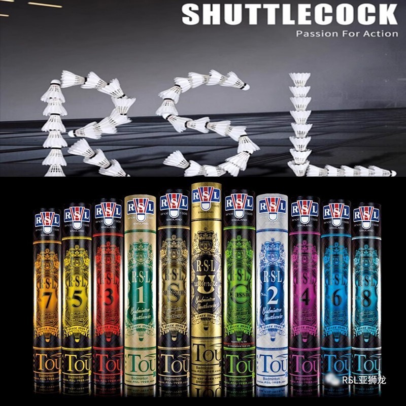 Rsl yashilong ลูกแบดมินตัน RSLC rsl5 ทนทาน 12 ชิ้น | Shopee Thailand