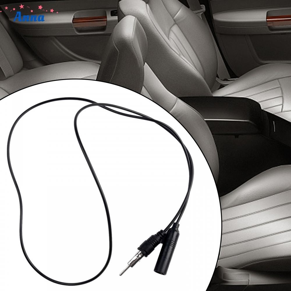 【Anna】Extension Cable 100cm Auto AM/FM Antenna Car Accessories General ...