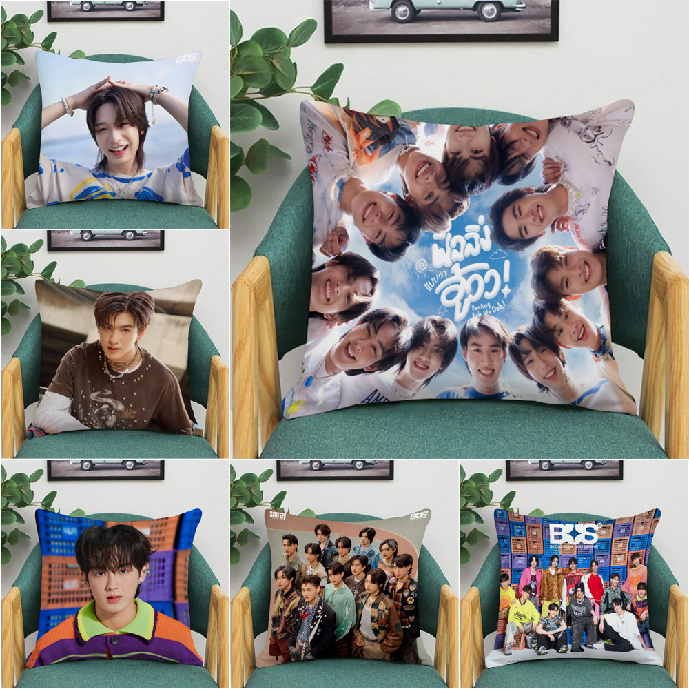 Tpop BUS Because of You I Shine ปลอกหมอนโพลีเอสเตอร์ ปลอกหมอนอิงโซฟา ...