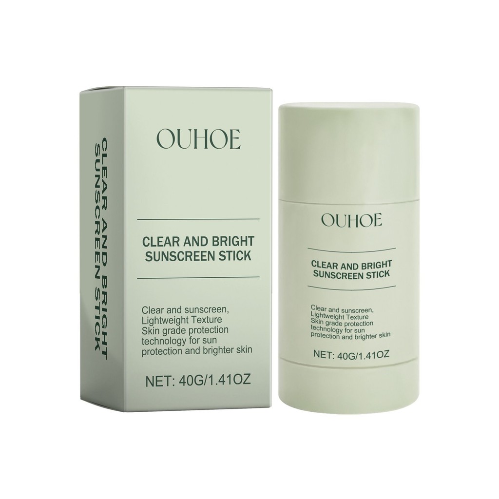 Ouhoe Sunscreen Cream Outdoor Resist Ultraviolet Brightening Clear Non ...
