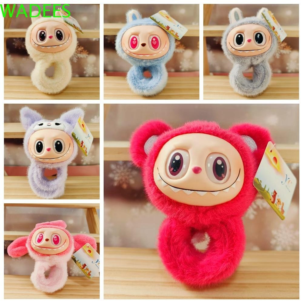 Wadees Labubu Plush Slap Bracelet, Kuromi Melody Labubu Slap Snap Doll ...