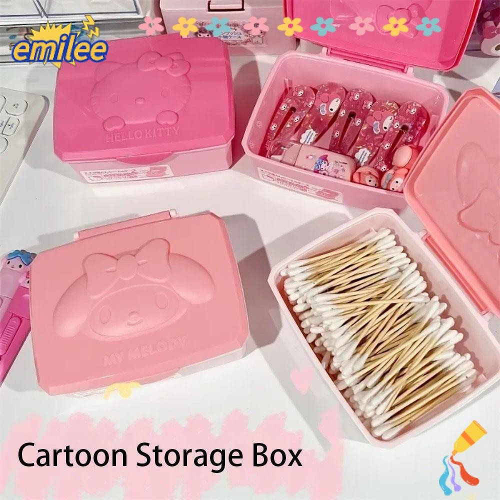 เอมิลี 1ชิ้นกล่องเก็บการ์ตูน,สาวของขวัญ น่ารัก กล่องเครื่องประดับ, อะ ...