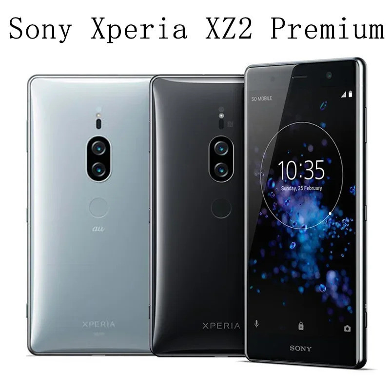 Sony Xperia XZ2 พรีเมี่ยม SO-04K H8116 H8166 4G โทรศัพท์มือถือ NFC 6G ...