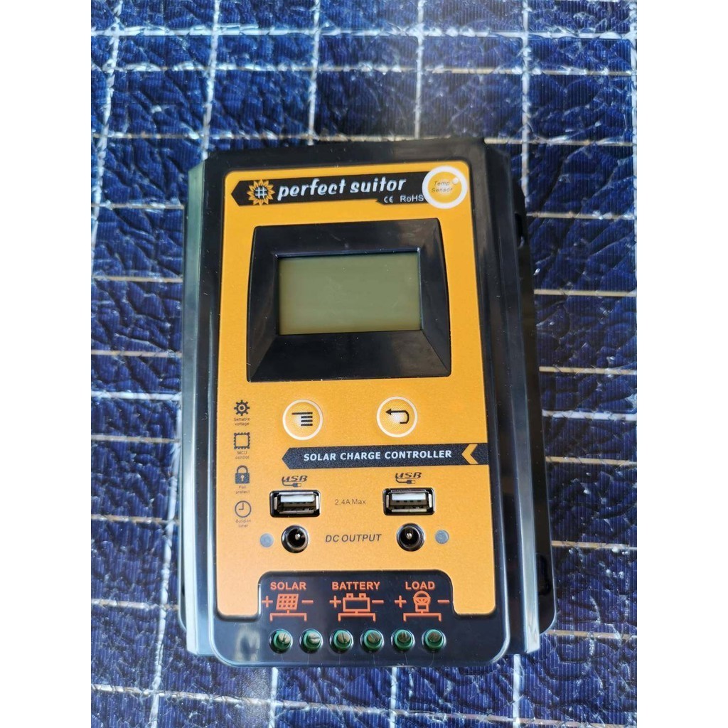 Solar Charger Controller Perfect suitor Qilu 12V/24V 30A PWM เครื่อง ...