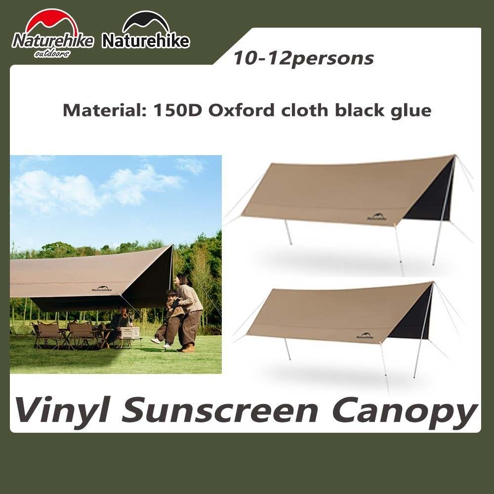 Naturehike Sky Canopy Lite Outdoor Camping 7 in 1 Vinyl Sunscreen ...