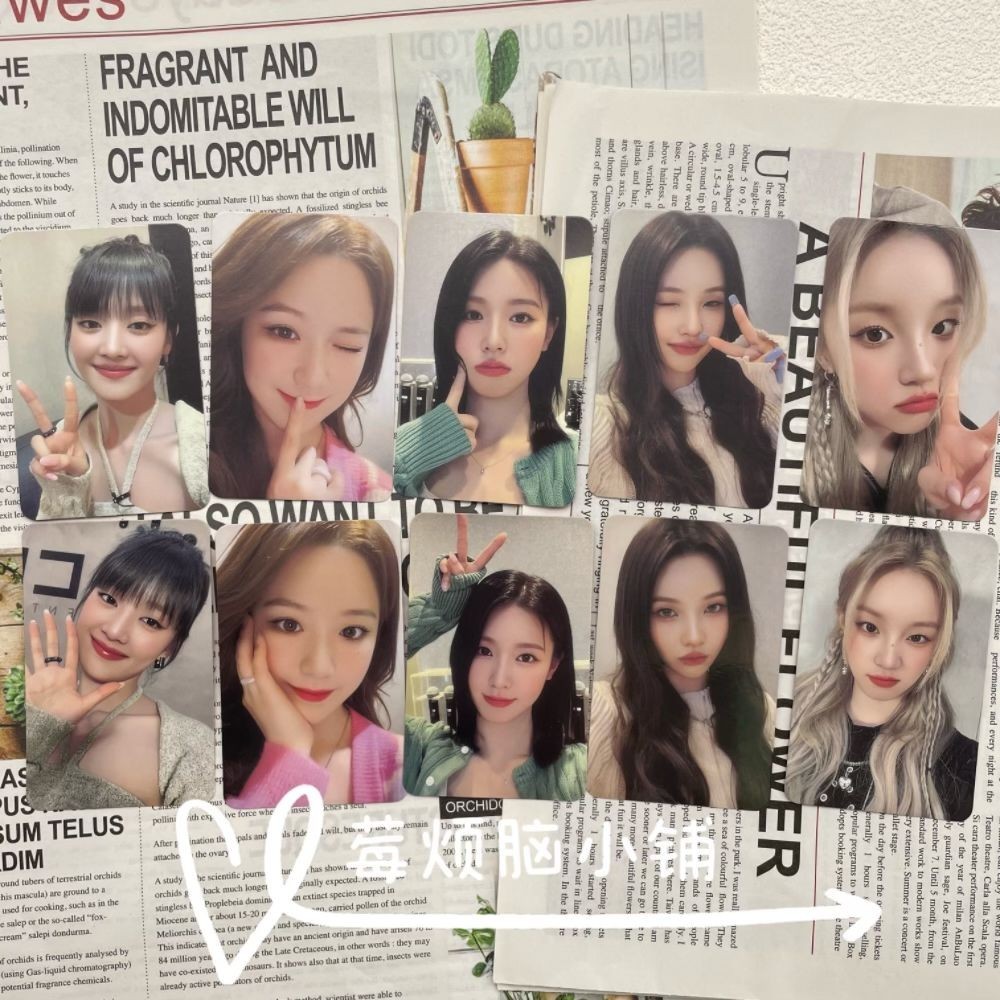 ((G) การ์ดโบนัส การ์ดรูปภาพ I-dle Girl Doll mini6 Galaxy sr3.0 Zhao ...