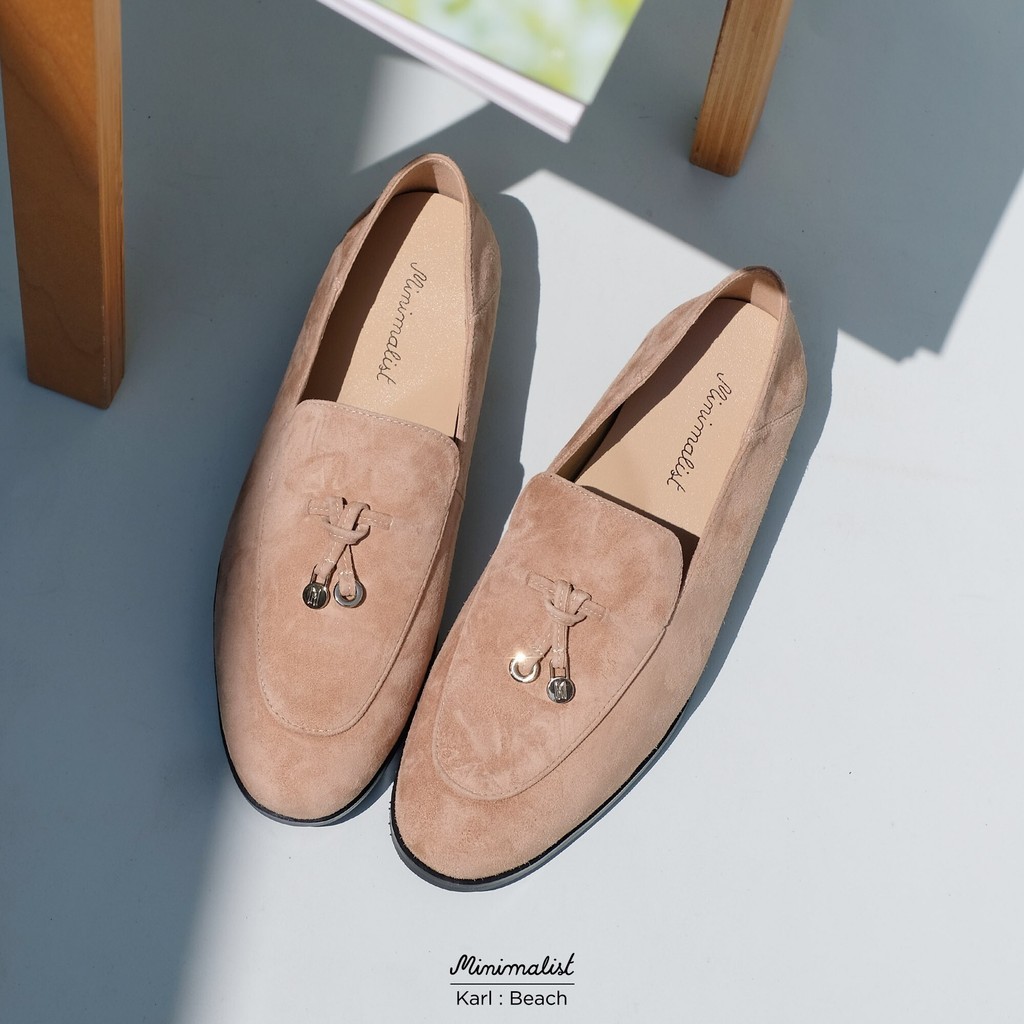 𝐌𝐈𝐍𝐈𝐌𝐀𝐋𝐈𝐒𝐓 รองเท้าโลฟเฟอร์ รุ่น Karl (beach) พื้นนิ่ม ใส่เหยียบส้นได้ ...