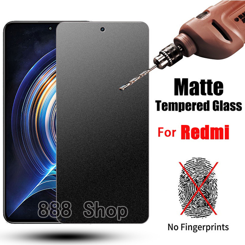 ฟิล์มกระจกด้าน สำหรับ Redmi A3 13C 12 12C A1 A2Plus 10 10A 10C 5G 9 9A 9C 9T 8 8A Note12 Note11 ...