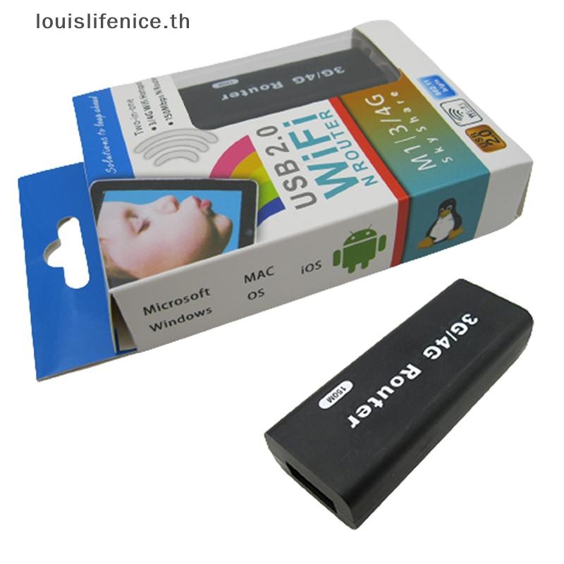 Lnth Mini แบบพกพา 3G/4G WiFi Wlan Hotspot AP Client 150Mbps USB เราเตอร ...