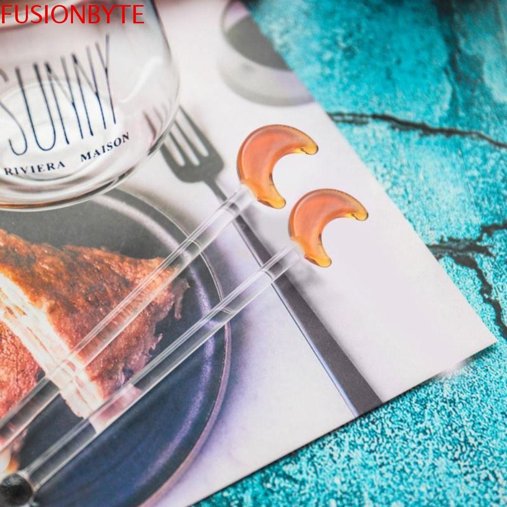 Fusionbyte Stir Bar ดีไซน์สวยแก้ว Moon Star Agitator กาแฟเครื่องมือสําหรับครอบครัว Gatherings ...