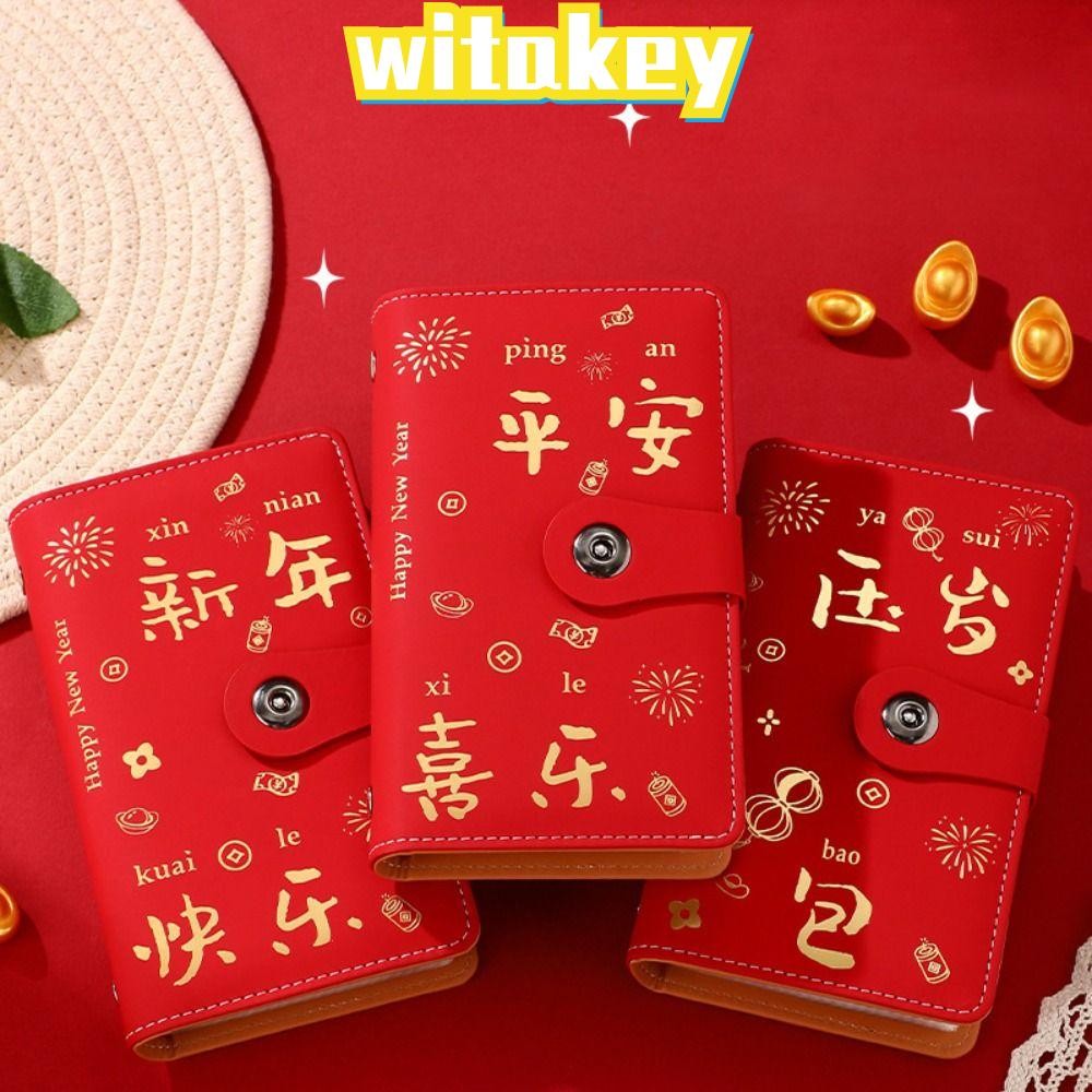 Witakey หนังสือเก็บเงิน, PU 50 แผ่นประหยัดเงิน Challeng, ตลกความจุขนาดใหญ่กันน้ําประหยัดเงิน ...