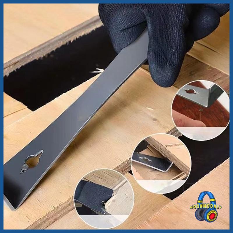 Mommy 2 ชิ้น Professional Pry Bar สแตนเลส Pry Bar เล็บดึงเครื่องมือกัน ...